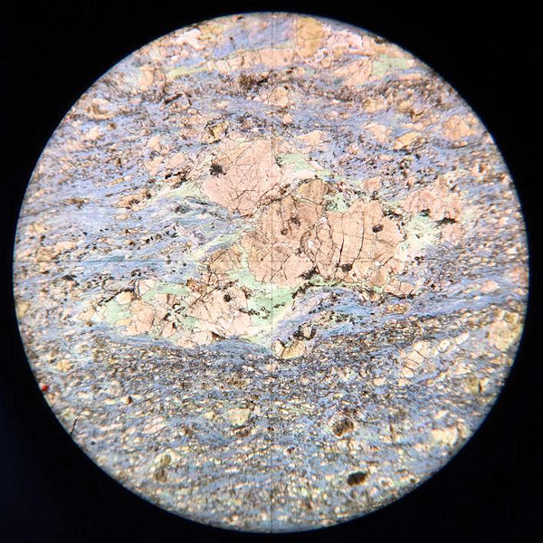 Glaucophane Schist Slide | Geology Superstore